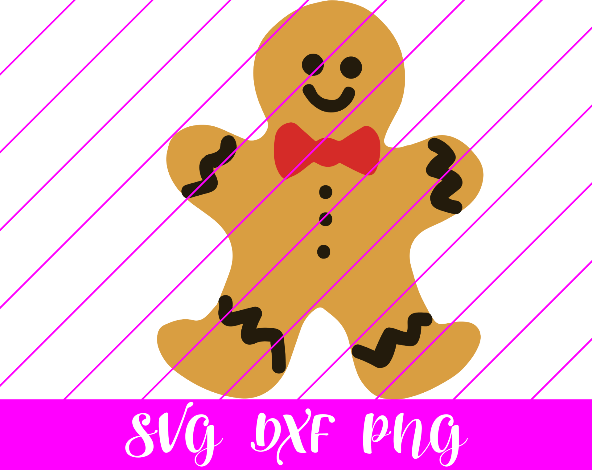 Gingerbread Man SVG - Free Gingerbread Man SVG Download - Free ...