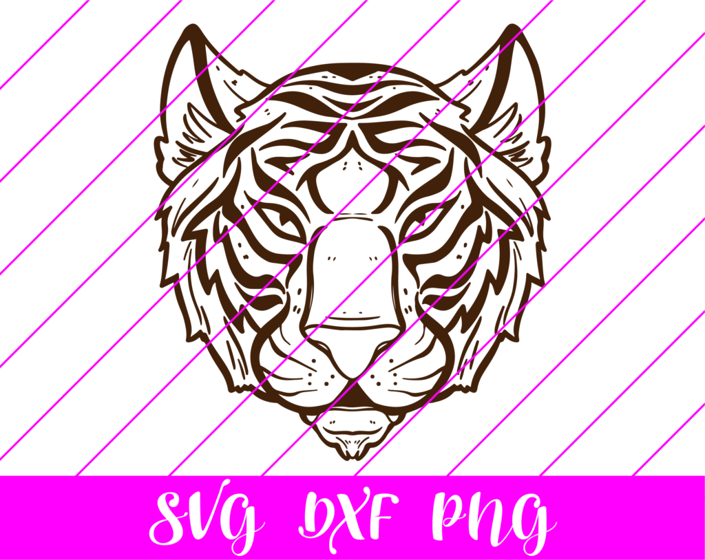 Tiger Font Svg1, Tiger Font Png, Animal Font Svg, Tiger Alphabet Svg