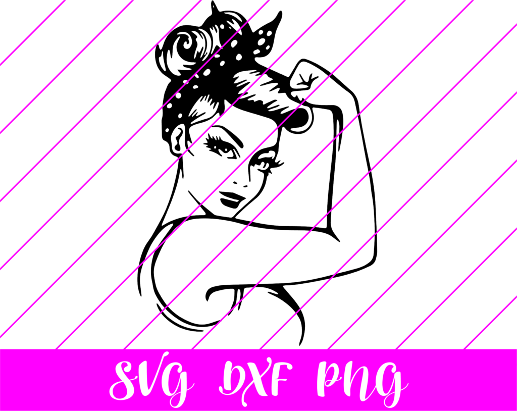 Rosie The Riveter Silhouette