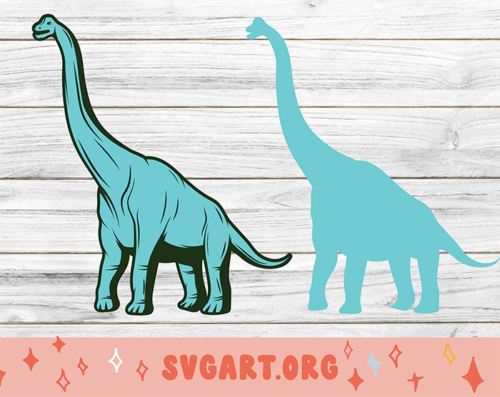 Brachiosaurus SVG - Free Brachiosaurus SVG Download - svg art