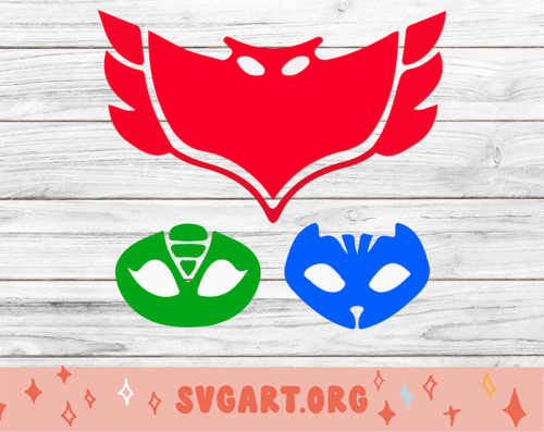 pj masks SVG - Free pj masks SVG Download - svg art