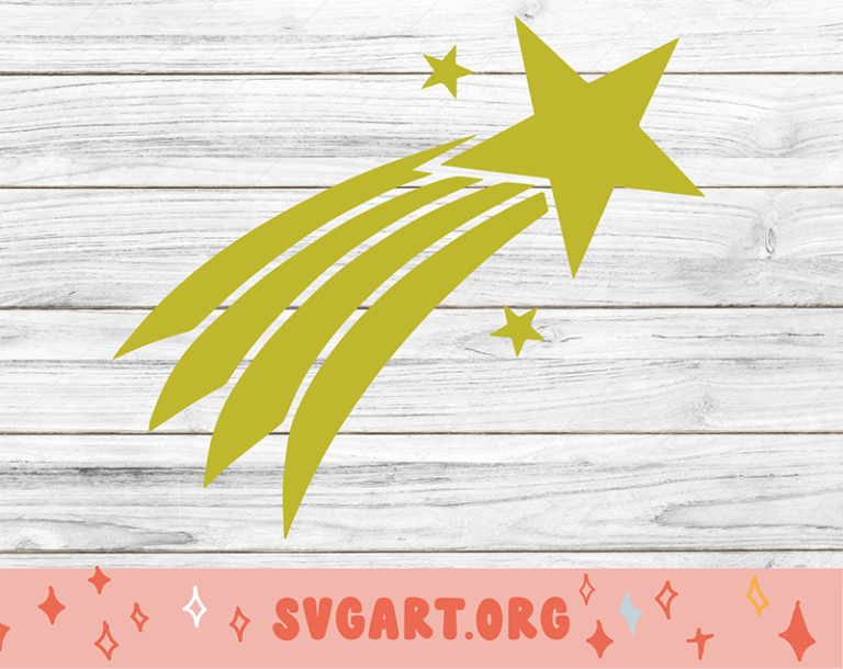 Shooting Star SVG - Free Shooting Star SVG Download - svg art