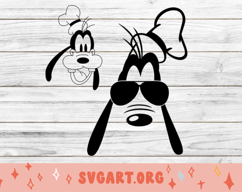 Goofy SVG - Free Goofy SVG Download - svg art