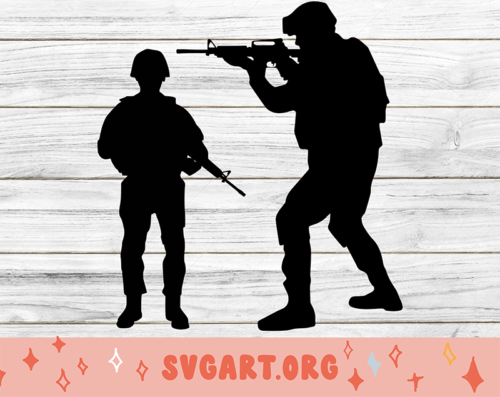 Soldier SVG - Free Soldier SVG Download - svg art